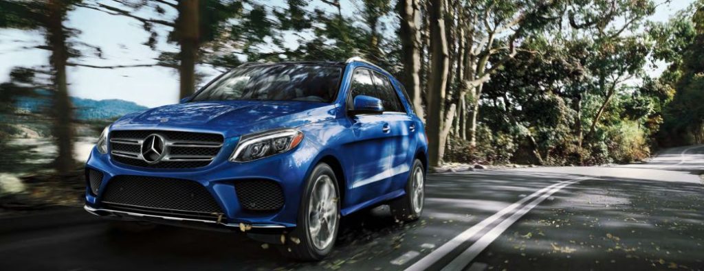 How do I use the Mercedes-Benz SUV drive modes?