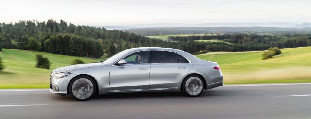 New Mercedes-Benz S-Class two-tone exterior paint color