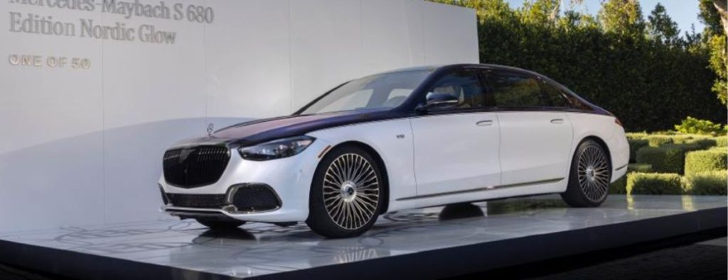 What is the Mercedes-Maybach S 680 Edition Nordic Glow?