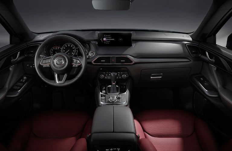 How luxurious is the interior of the 2023 Mazda CX-9 SUV?