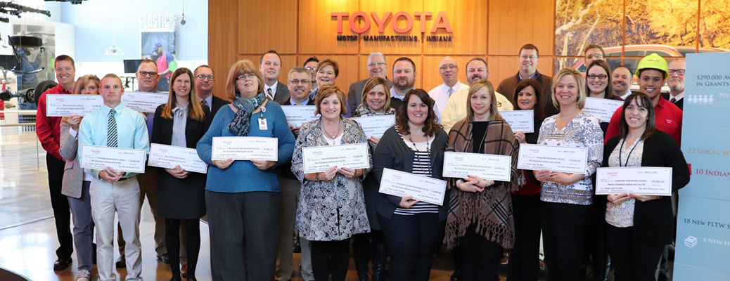 Toyota and Project Lead the Way Award STEM Grants to U.S. Schools
