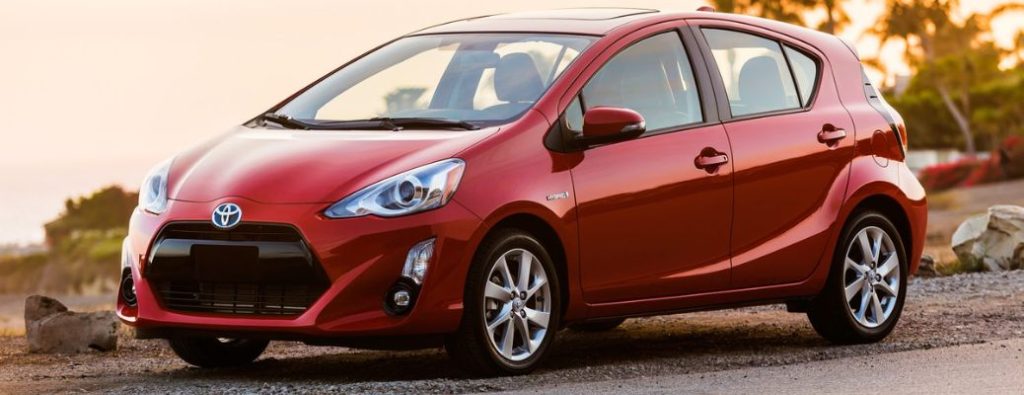 2017 Toyota Prius c Color Options