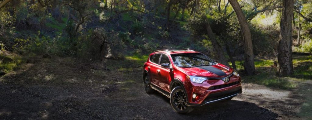 What colors are available on the 2018 RAV4 Adventure?