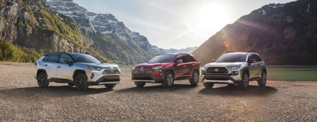 2019 Toyota RAV4 color options