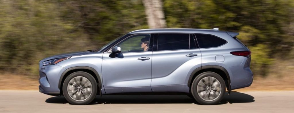 2021 Toyota Highlander exterior color options