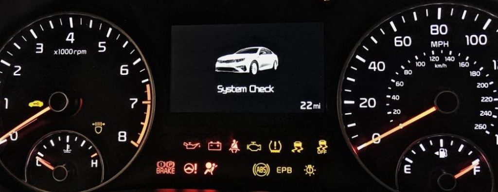 What are the Hyundai dashboard warning lights and what do they mean?