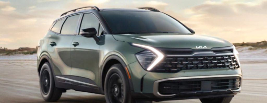 2023 Kia Sportage exterior colors