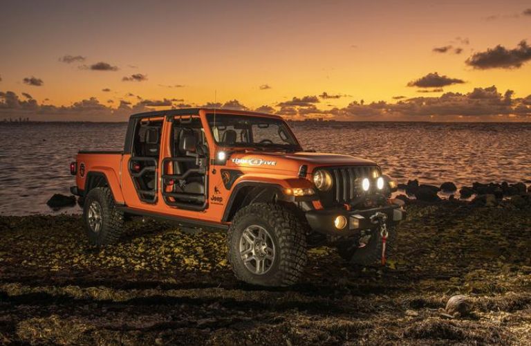 2020 Jeep Gladiator Exterior Color Options