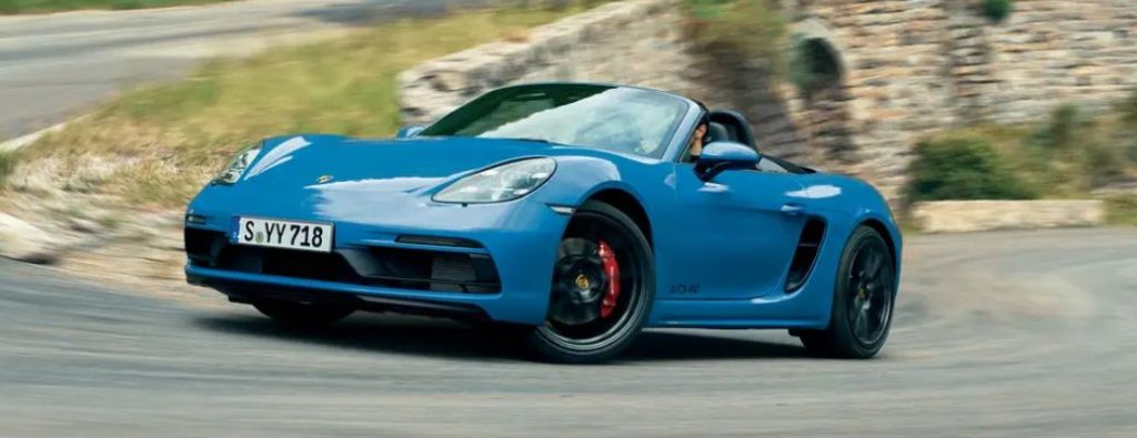 How powerful is the 2023 Porsche 718 Boxster GTS 4.0?