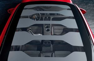 Porsche Panoramic Roof with Variable Light Control