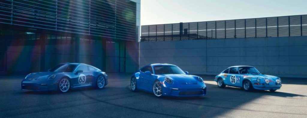 Witness the Spectacular Porsche 911 S/T in Dani Blue