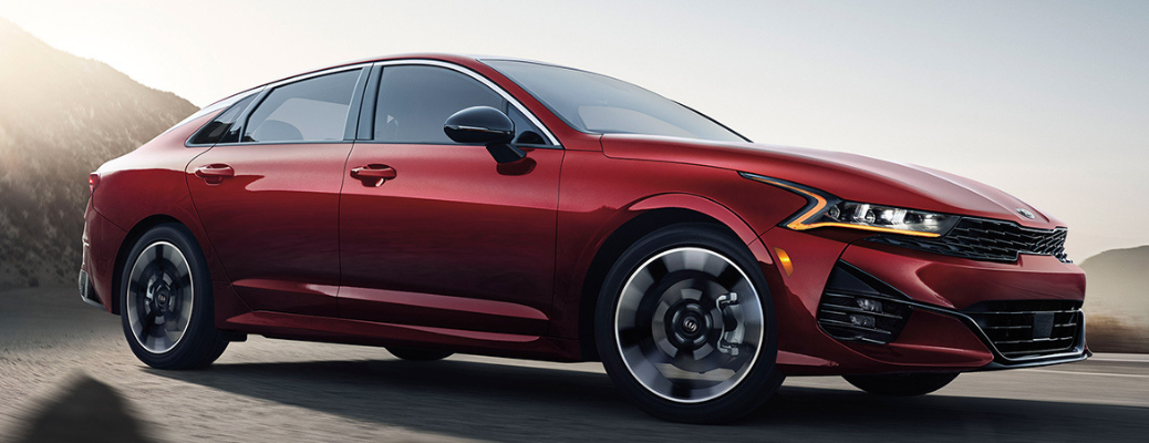 Gallery of 2021 Kia K5 Color Options