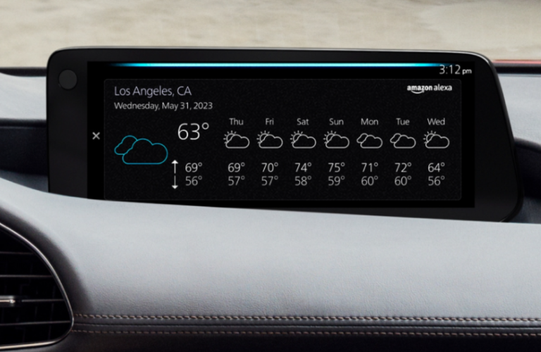2025 Mazda3 Sedan Infotainment Display and Audio System