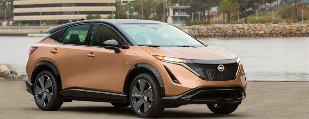 What are the trims available for the 2023 Nissan Ariya?