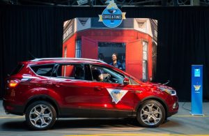 2017 Ford Escape interior storage space