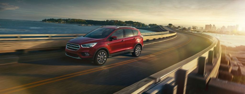 2017 Ford Escape interior storage space