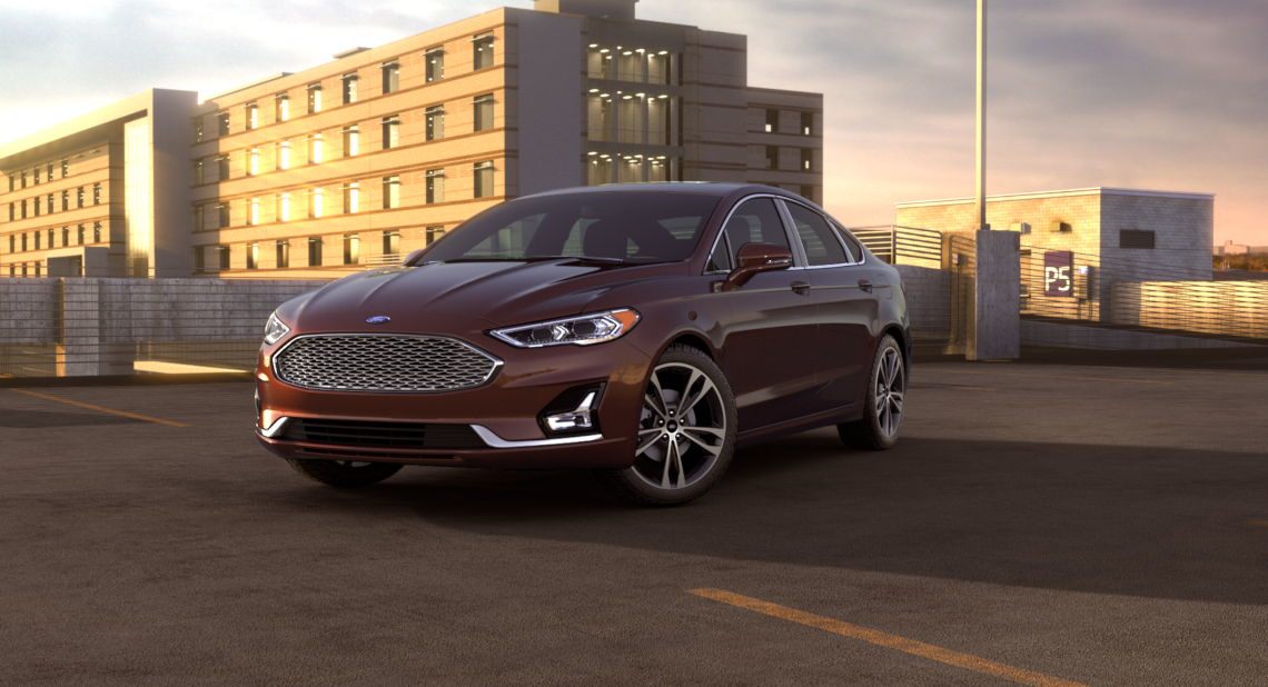 2019 Ford Fusion Exterior Color Option Gallery