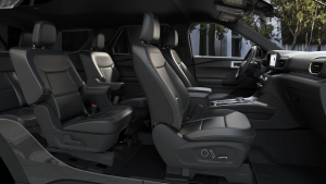 2020 Ford Explorer Interior Trim Material and Color Options