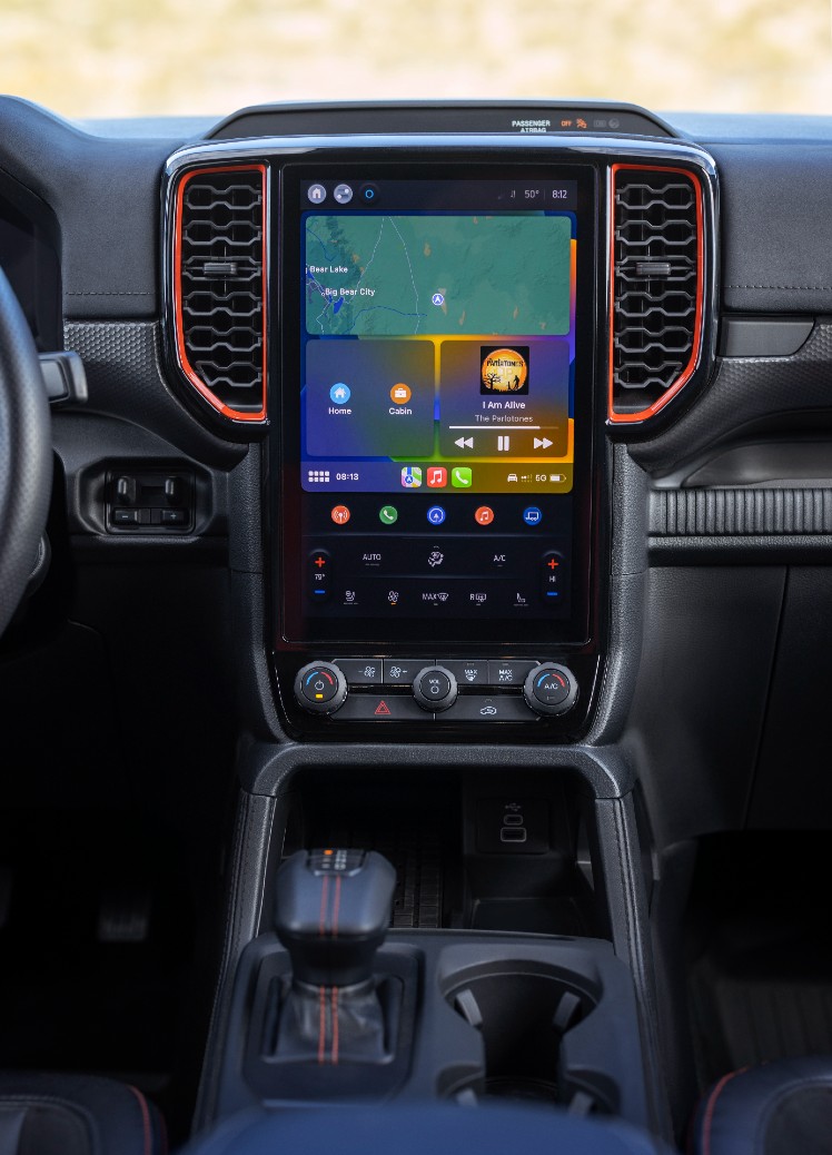 What size touchscreen does the 2024 Ford Ranger Raptor have? - Sherwood ...