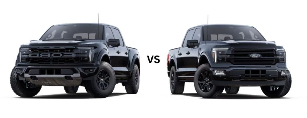 2025 Ford F-150 Raptor vs 2025 Ford F-150 Platinum - Sherwood Ford