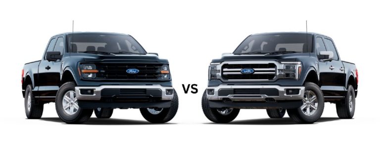 2025 Ford F-150 XLT versus Lariat trim level - Sherwood Ford