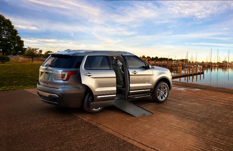 Wheelchair-accessible SUV