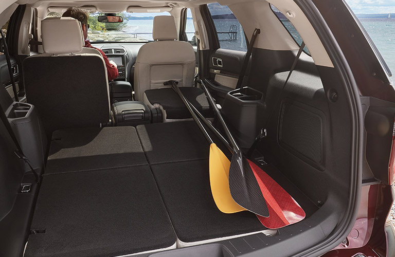 2020 Ford Explorer Cargo Space