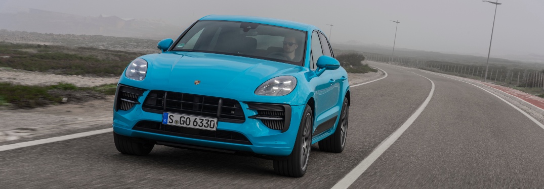 Where is the paint code on a Porsche Macan?
