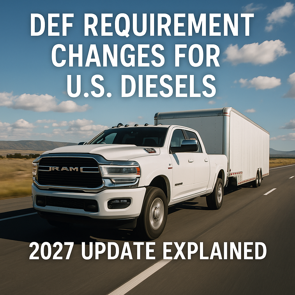 DEF Requirement Changes for U.S. Diesels (2027 Update Explained ...