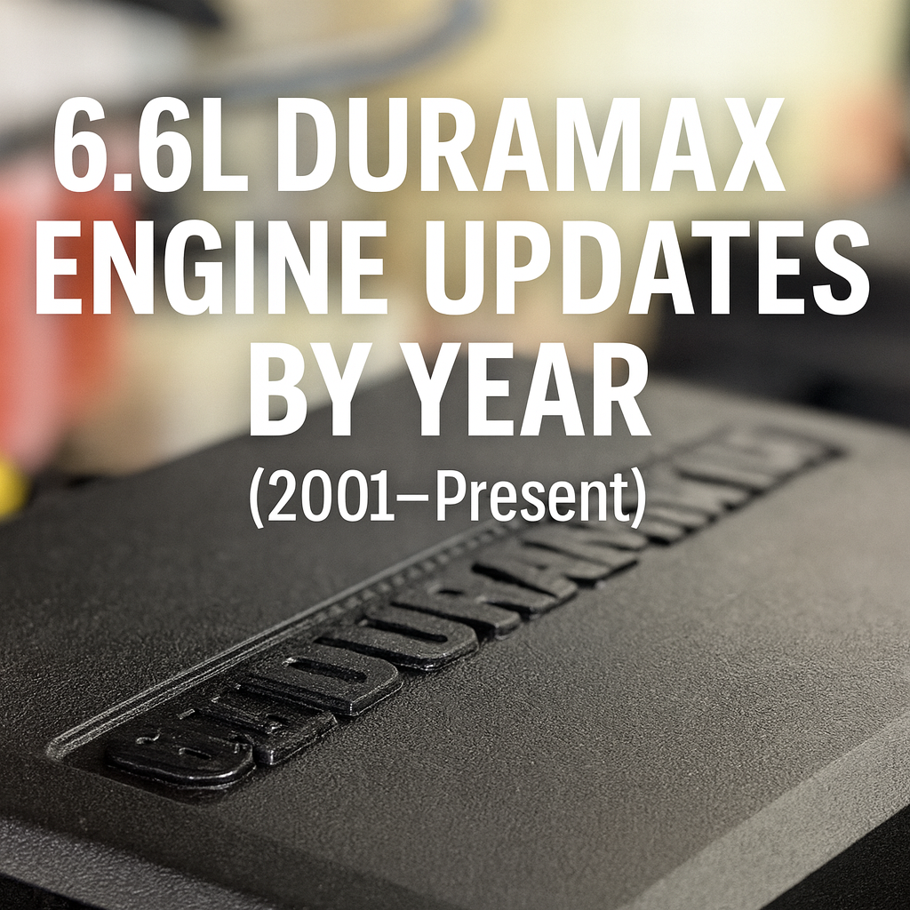 6.6L Duramax Engine Updates by Year (2001–Present)