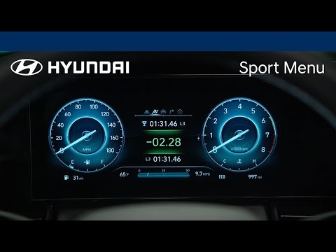 What is the Function of the Sport Menu in Hyundai N Models?