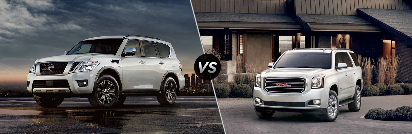 2018 Nissan Armada vs 2018 GMC Yukon