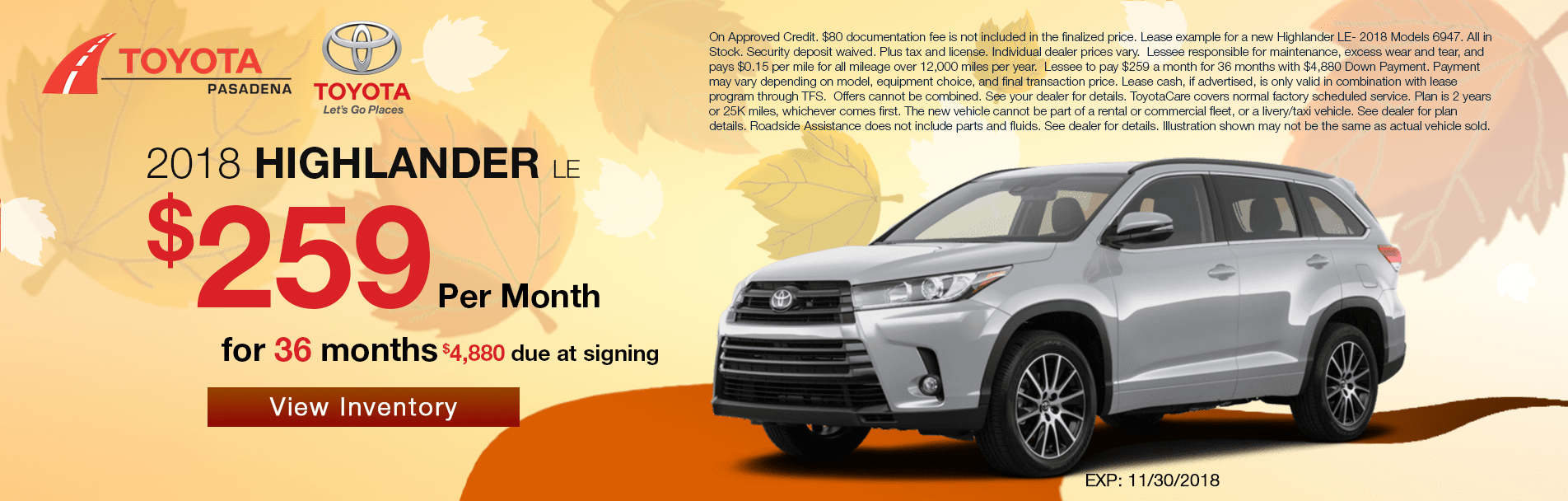 Toyota Dealership Pasadena CA | Used Cars Toyota Pasadena
