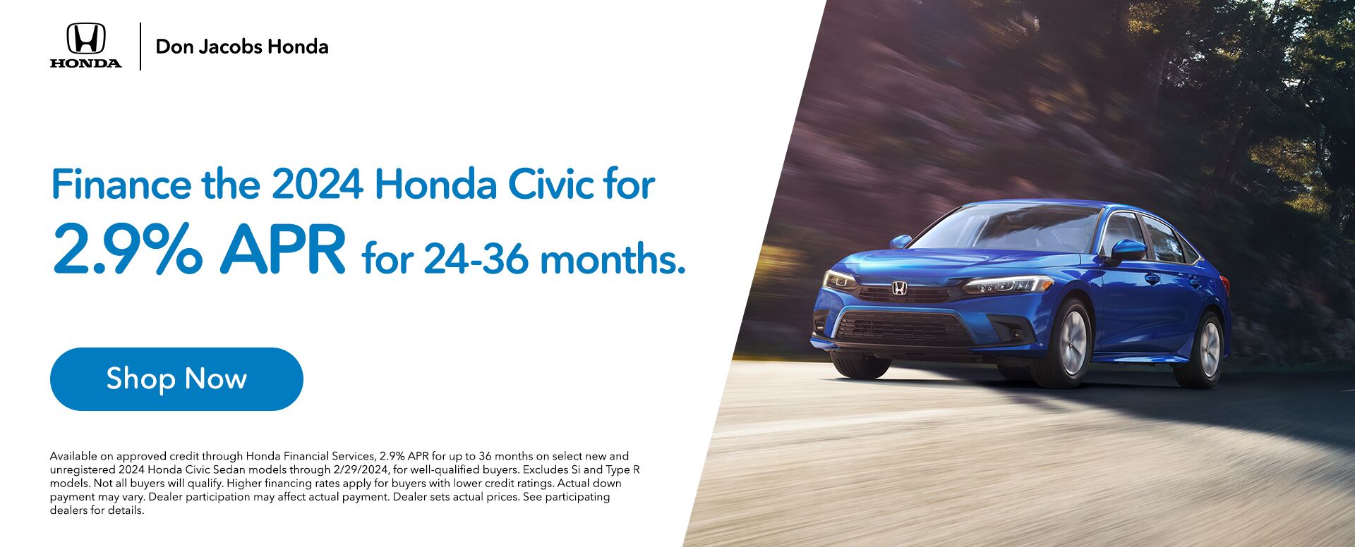 Honda Dealership in Lexington, KY | New & Used | Don Jacobs Honda