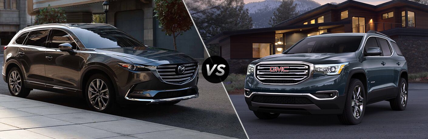 Interesting Gmc Acadia Vs Mazda Cx 9 Images