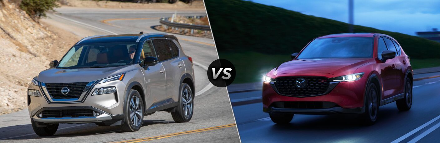 2022 Nissan Rogue vs 2022 Mazda CX-5 Clinton TN | 2022 Nissan Rogue vs ...