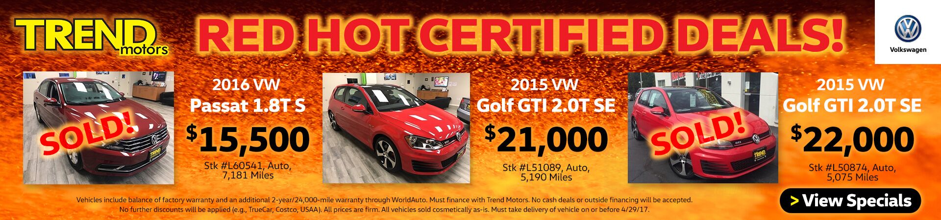 Volkswagen Dealer New Jersey | Trend Motors Volkswagen in Rockaway, NJ