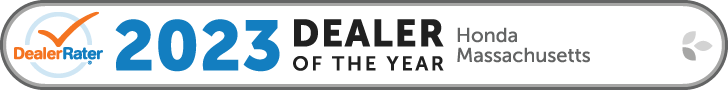 Colonial Honda Wins Dealerrater Massachusetts Dealer of the year