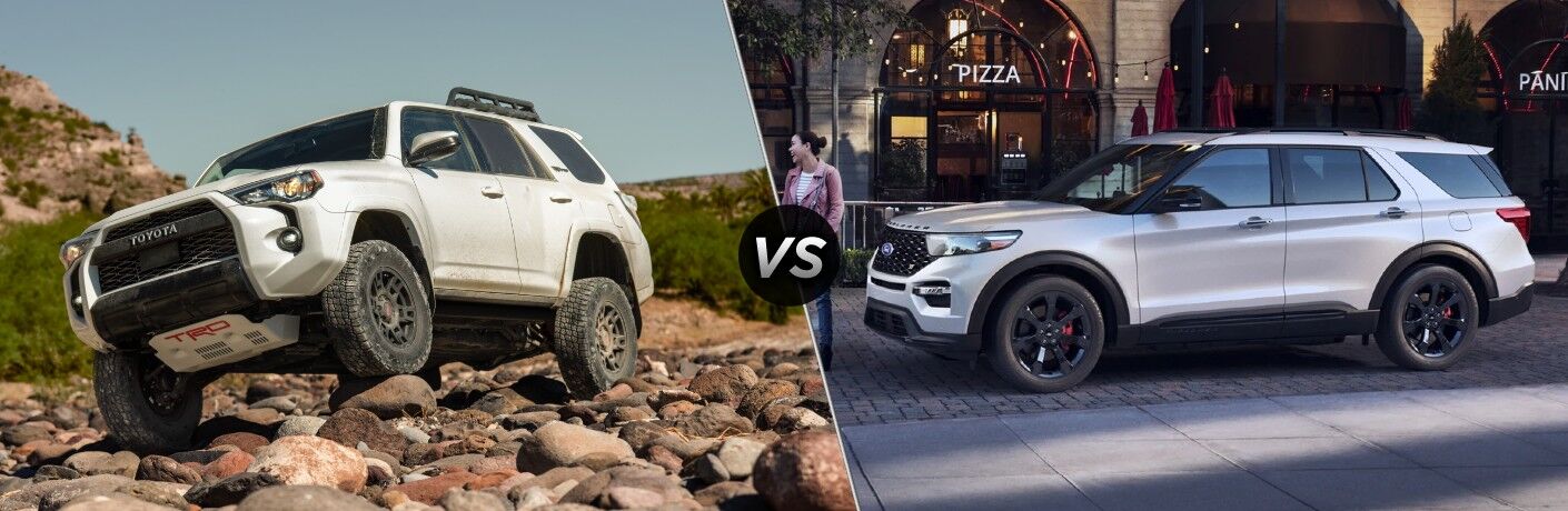 2021 Toyota 4Runner vs 2021 Ford Explorer