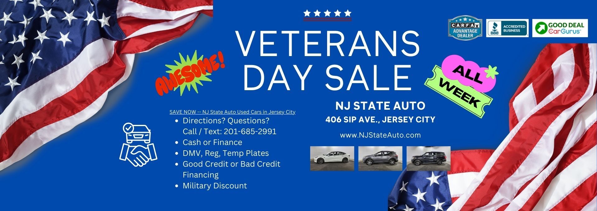 NJ State Auto Used Cars | Pre-Owned Auto Dealership in Jersey City