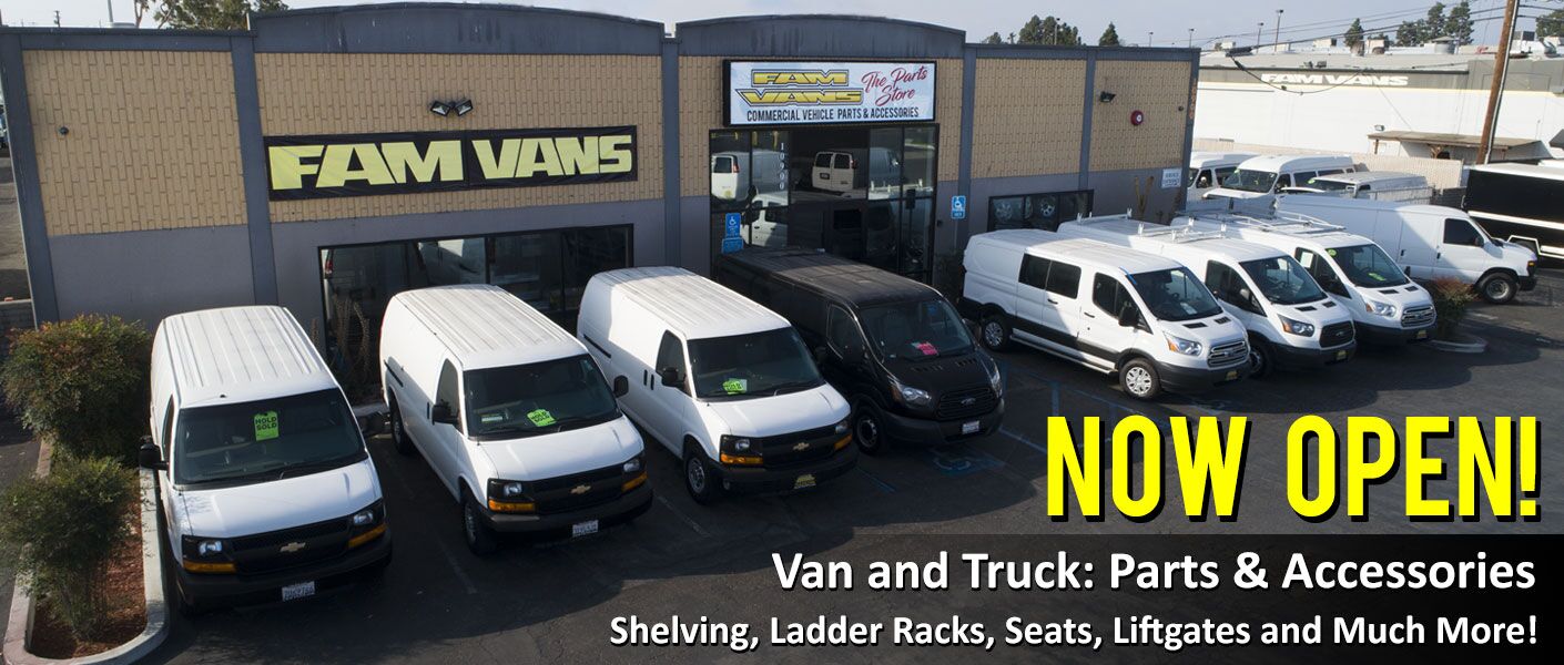 FAM Vans Used Van and Truck Dealership Fountain Valley CA | Fam Vans