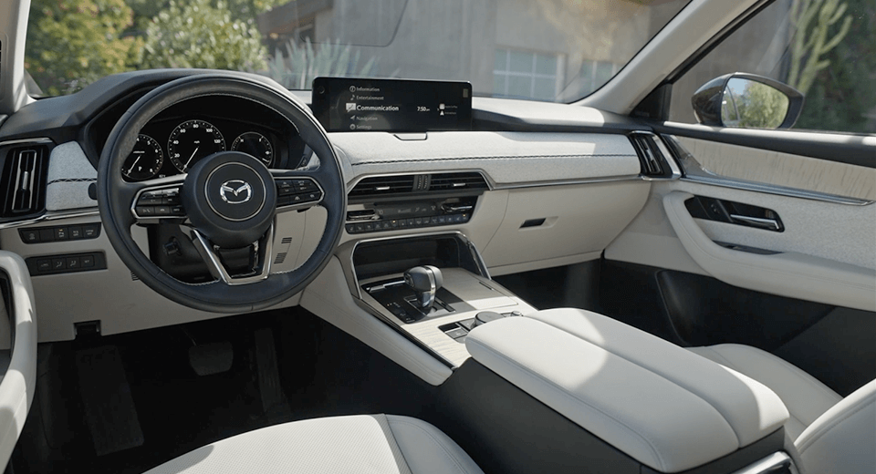 The Mazda CX-90 Inline 6 Turbo at Quirk Mazda in Quincy