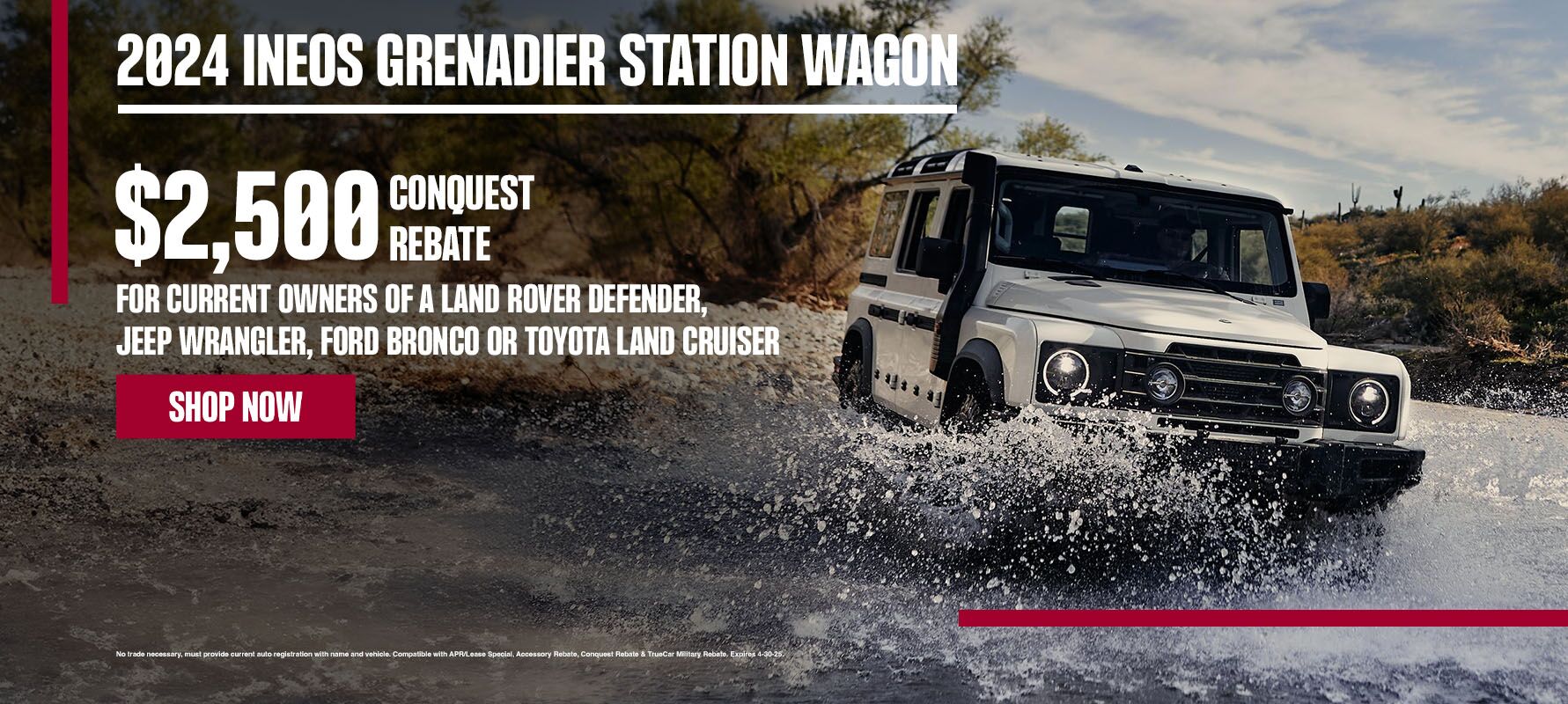 Warner INEOS Grenadier | West Valley City INEOS Dealership