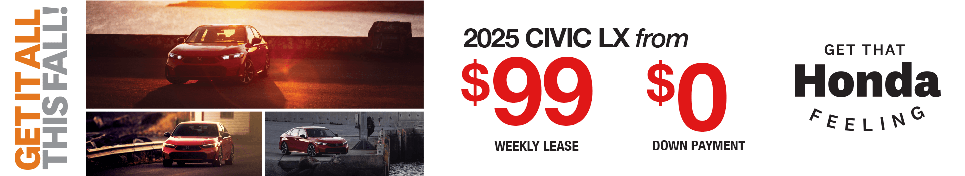 New Honda Offer & incentives at Steele Honda