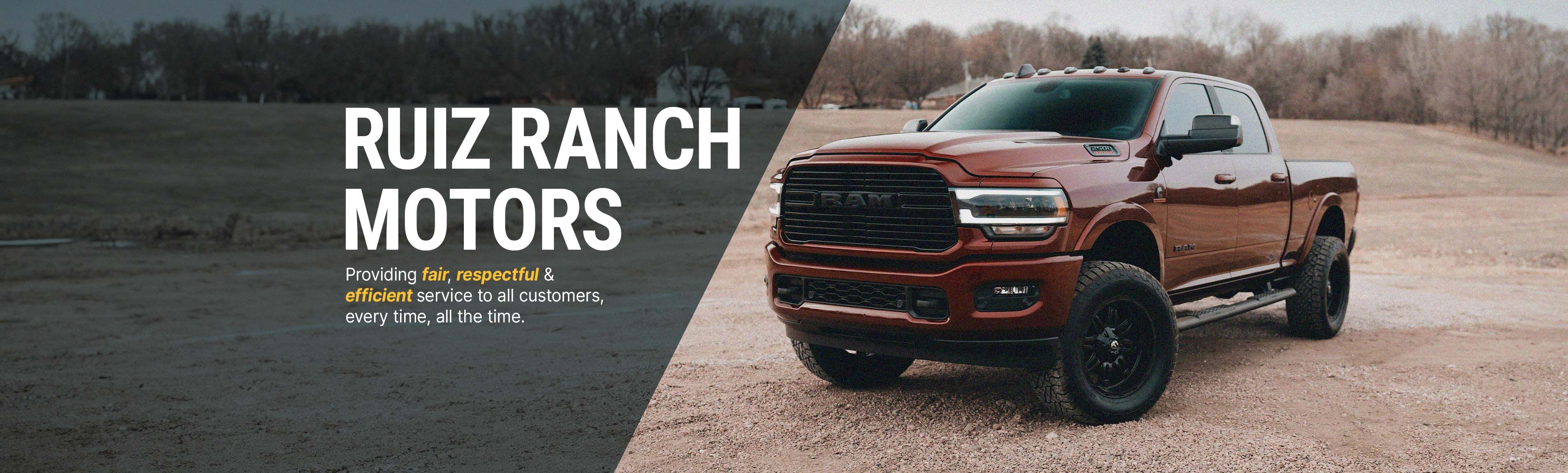 Used Vehicle Dealership Spring Branch TX | Ruiz Ranch Motors