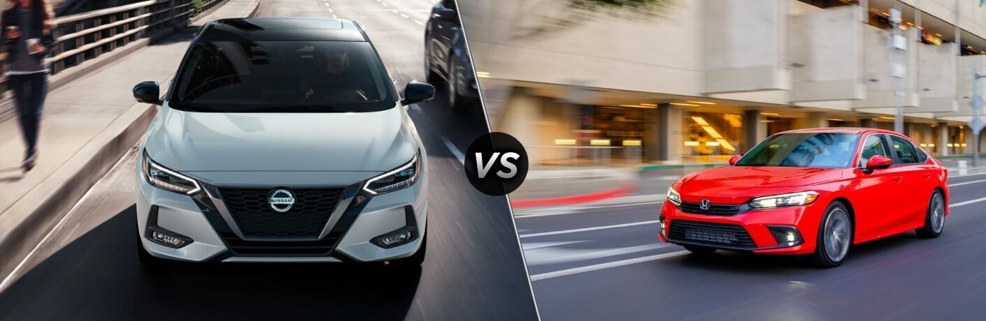 2022 Nissan Sentra vs. 2022 Honda Civic