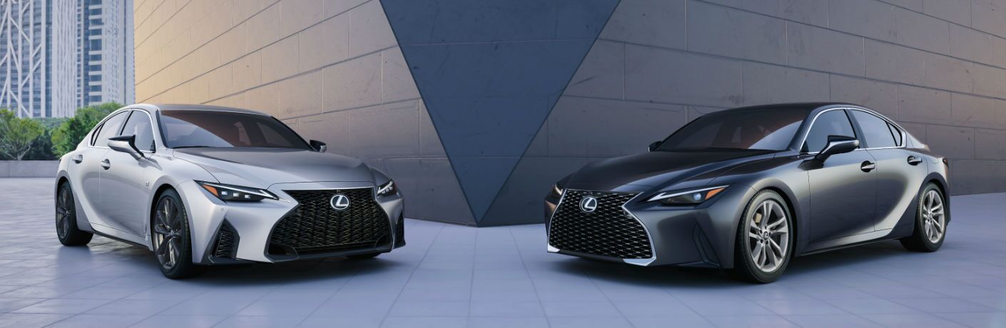 2021 Lexus IS Trim Level Comparison