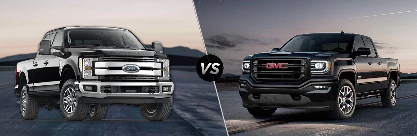 2017 Ford F-350 vs 2017 GMC Sierra 3500HD