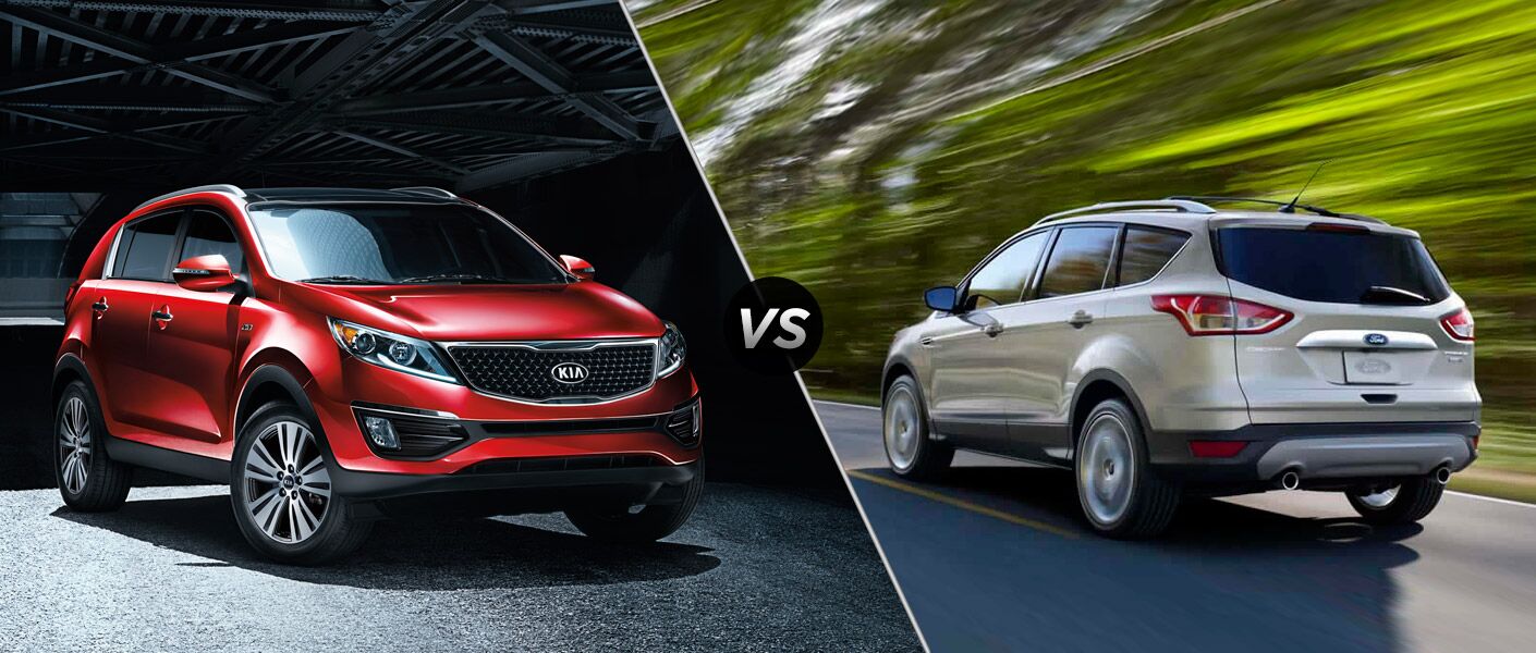 2015 Kia Sportage vs 2015 Ford Escape