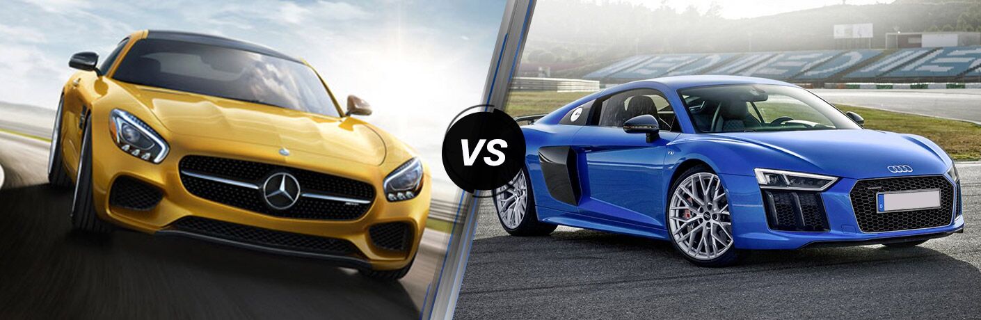 2016 Mercedes-AMG GT S vs 2016 Audi R8